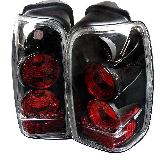 Toyota 4 Runner 96-02 Euro Style Tail Lights - Black – Major Key
